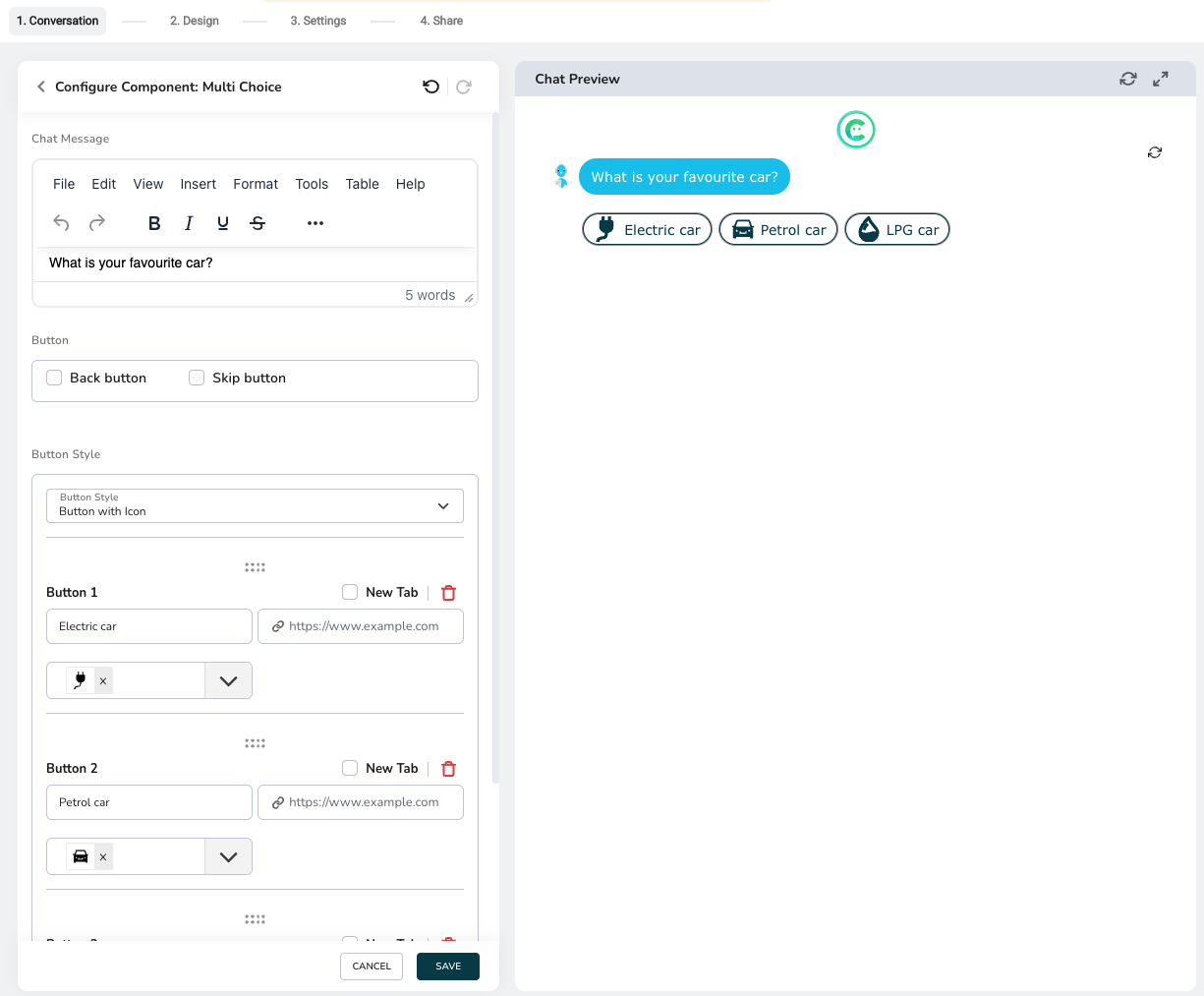 Multiple Choice - WeConnect.chat
