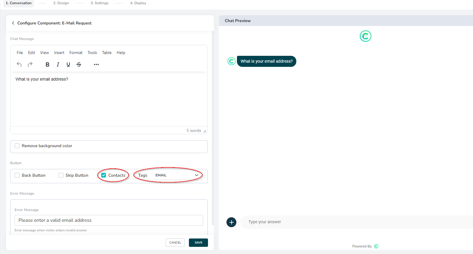 Google sheets integration - WeConnect.chat